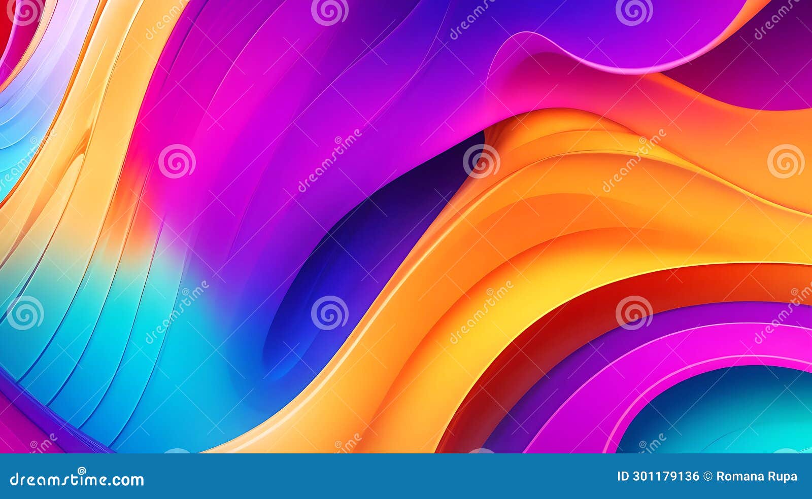 Mixed Colour Background Ai Generated Stock Illustration - Illustration ...