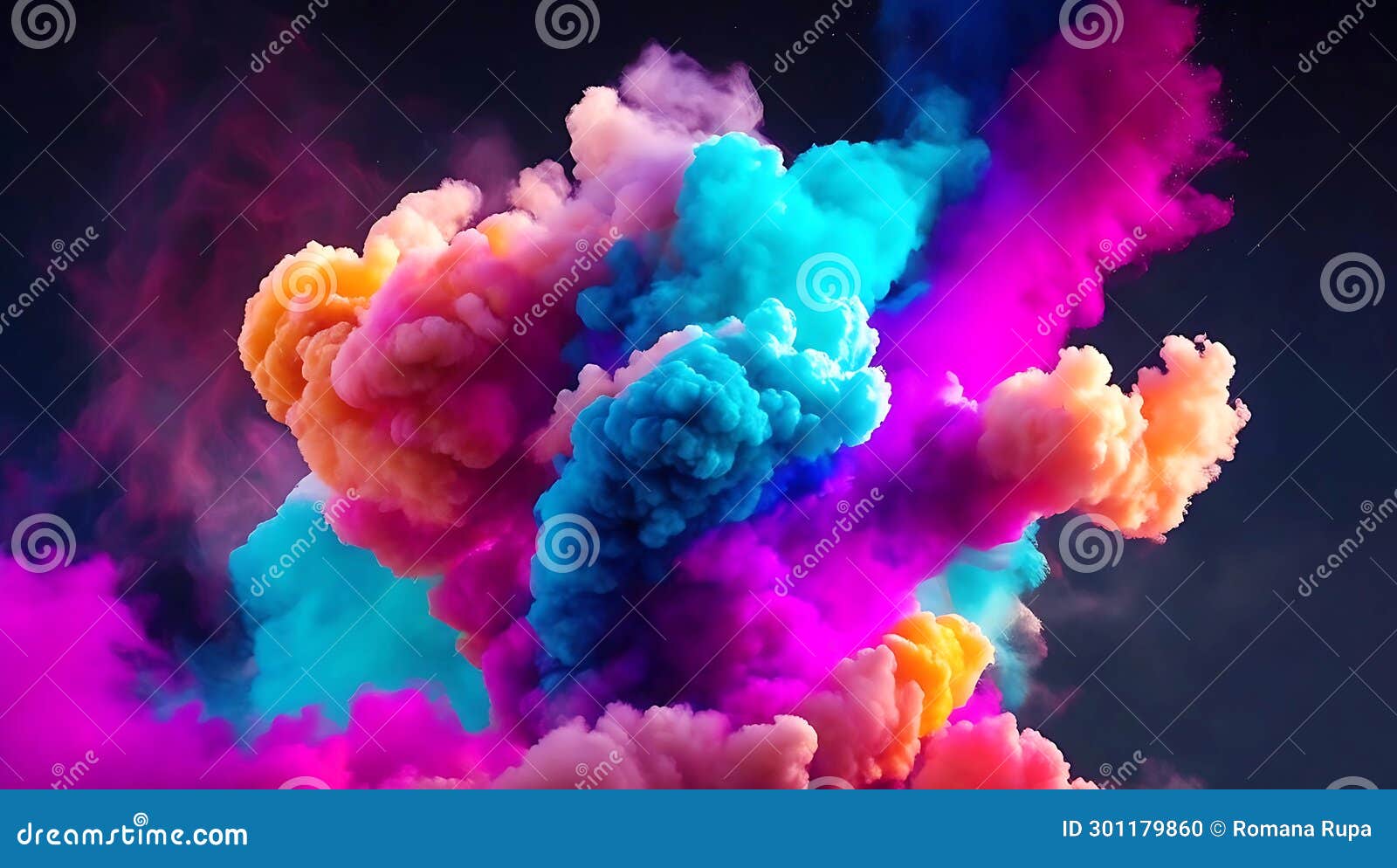 Colour Blast Background Vector Illustration | CartoonDealer.com #35439030