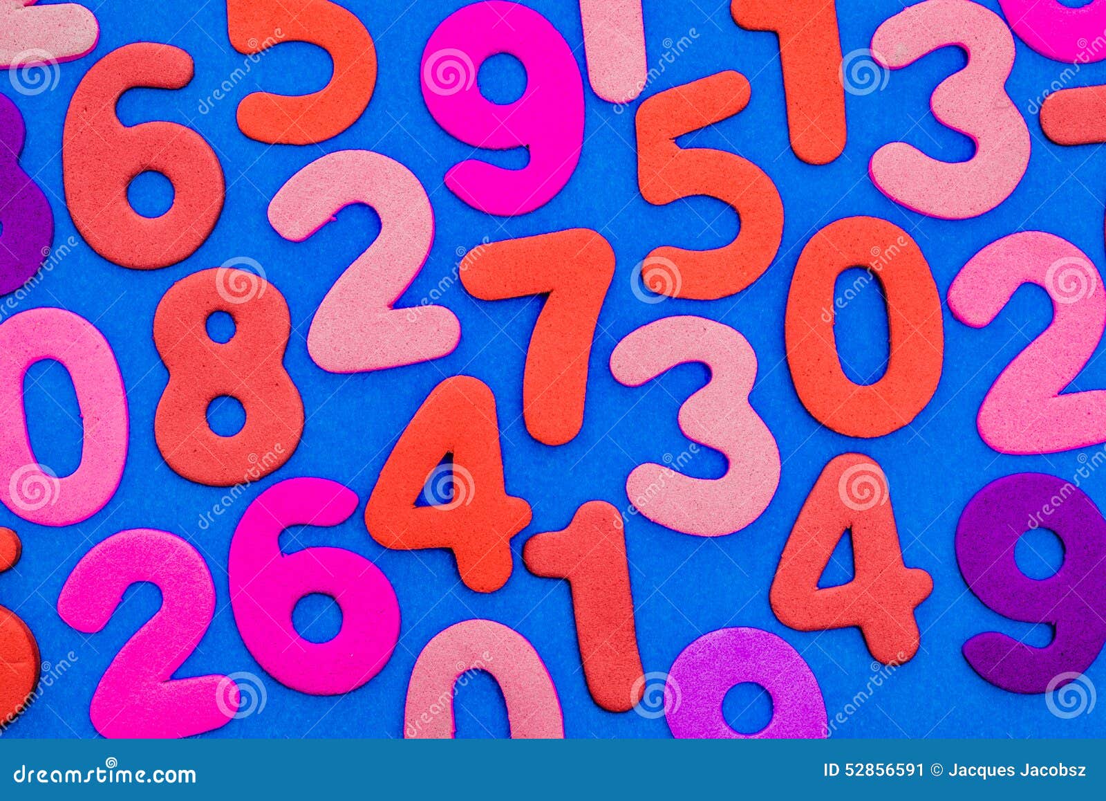 Coloured Numbers Royalty-Free Stock Photo | CartoonDealer.com #61316463