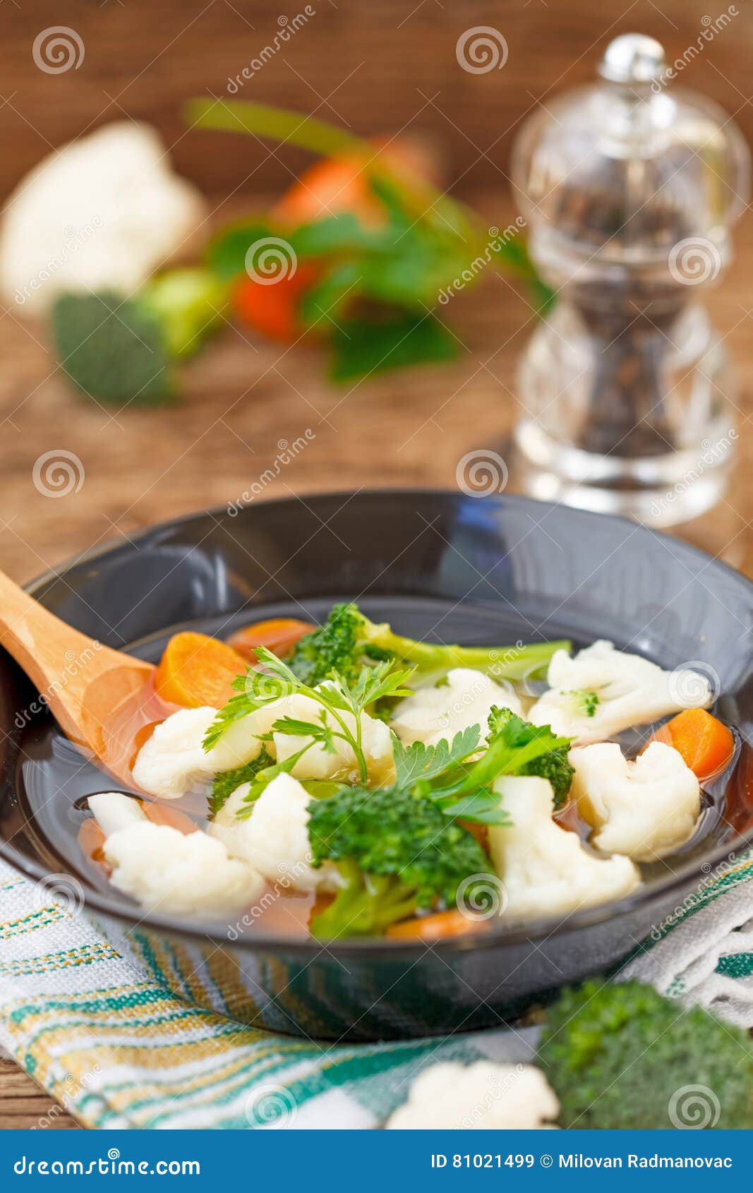 Mixed Cooked Vegetables in a Bow Stock Image - Image of food, appetizer ...