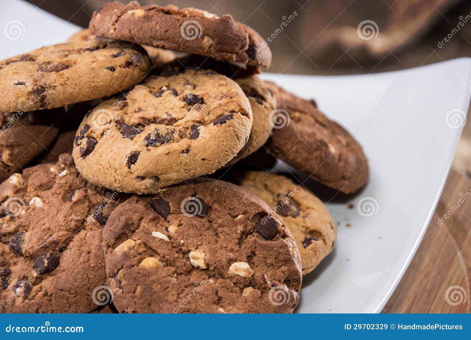 Mixed Cookies stock image. Image of sack, bowl, baked - 29702329