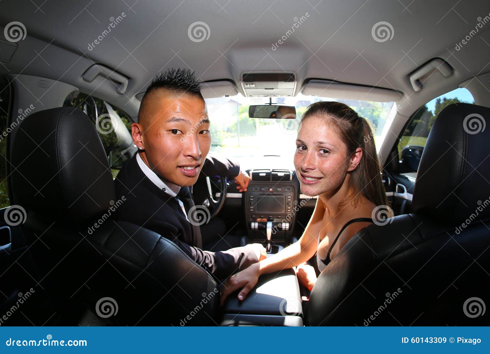 Mixed Couple Car stock image. Image of phsique, europe - 60143309