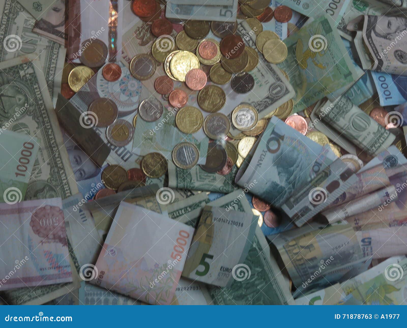 World Map. 100 And 500 Euro Texture. White Background Royalty-Free ...