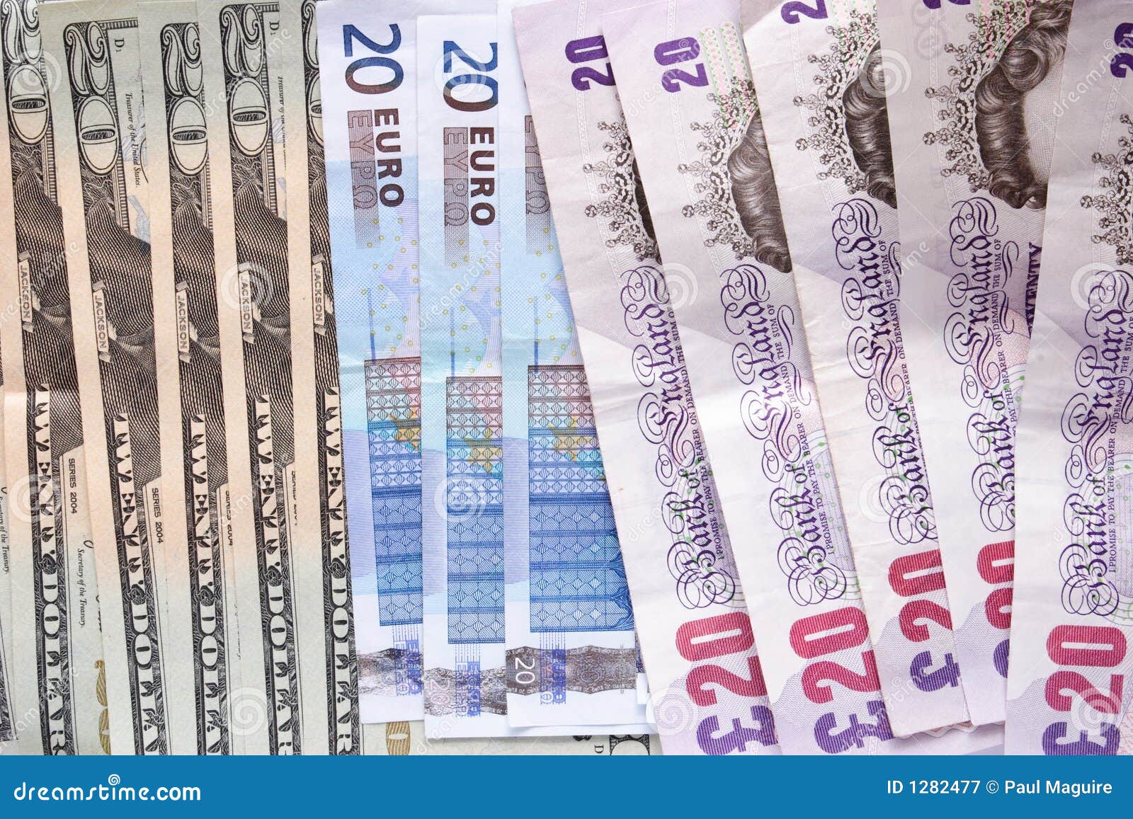 Mixed currency editorial photography. Image of kingdom - 1282477