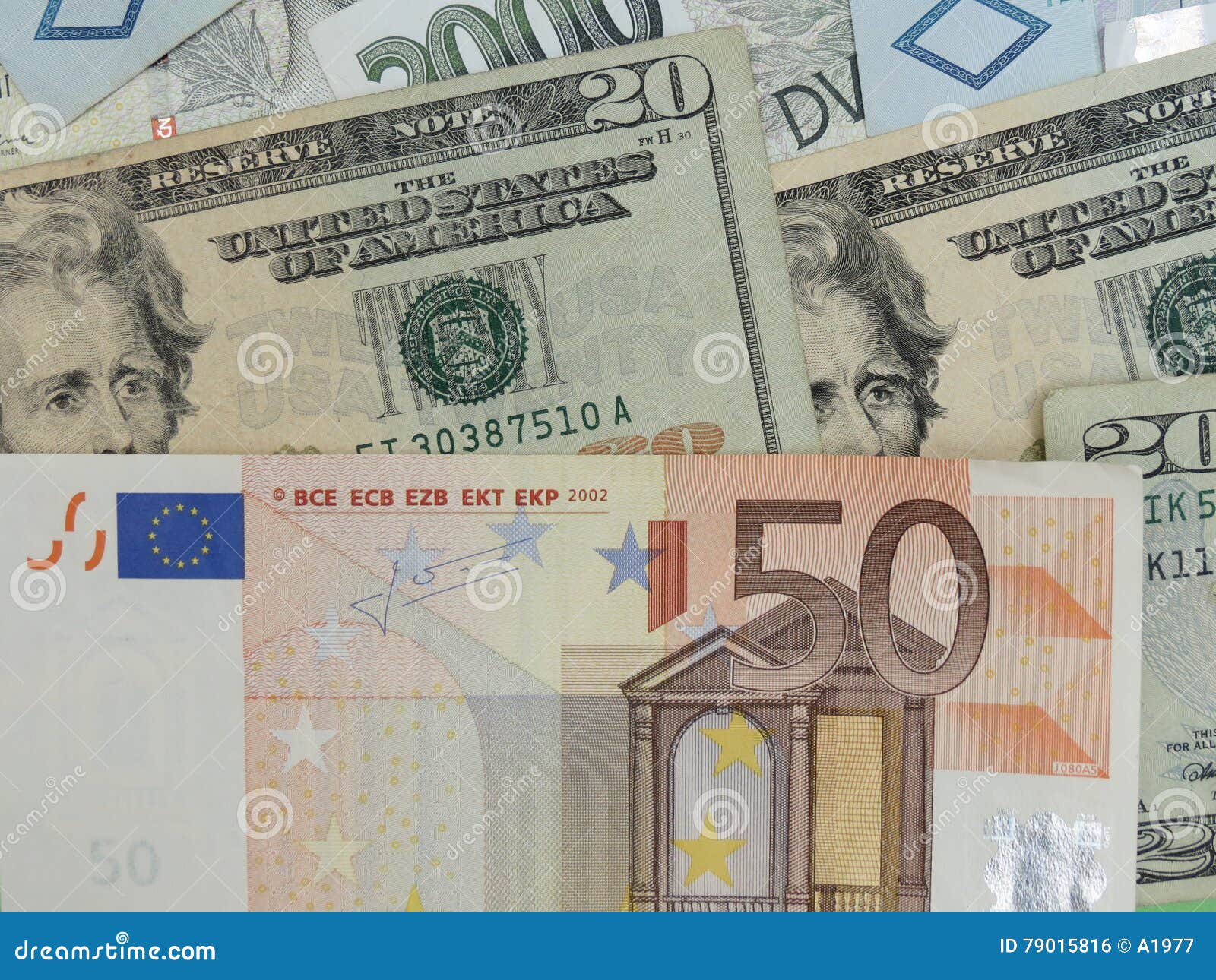 Mixed currency notes stock photo. Image of banknotes - 79015816