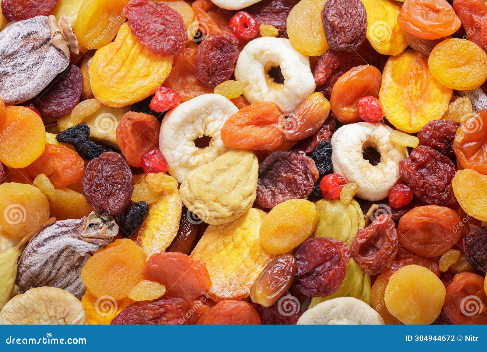 Mixed of Dried Fruits As Background Stock Photo - Image of orchard ...