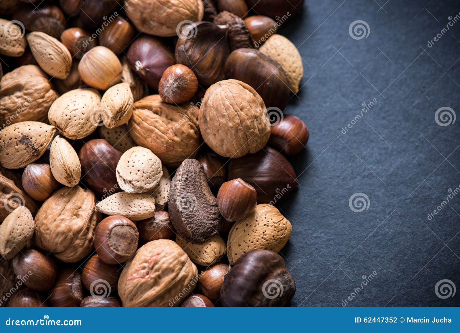 Mixed Dry Nuts, Food Background Stock Photo - Image of closeup, cashew ...