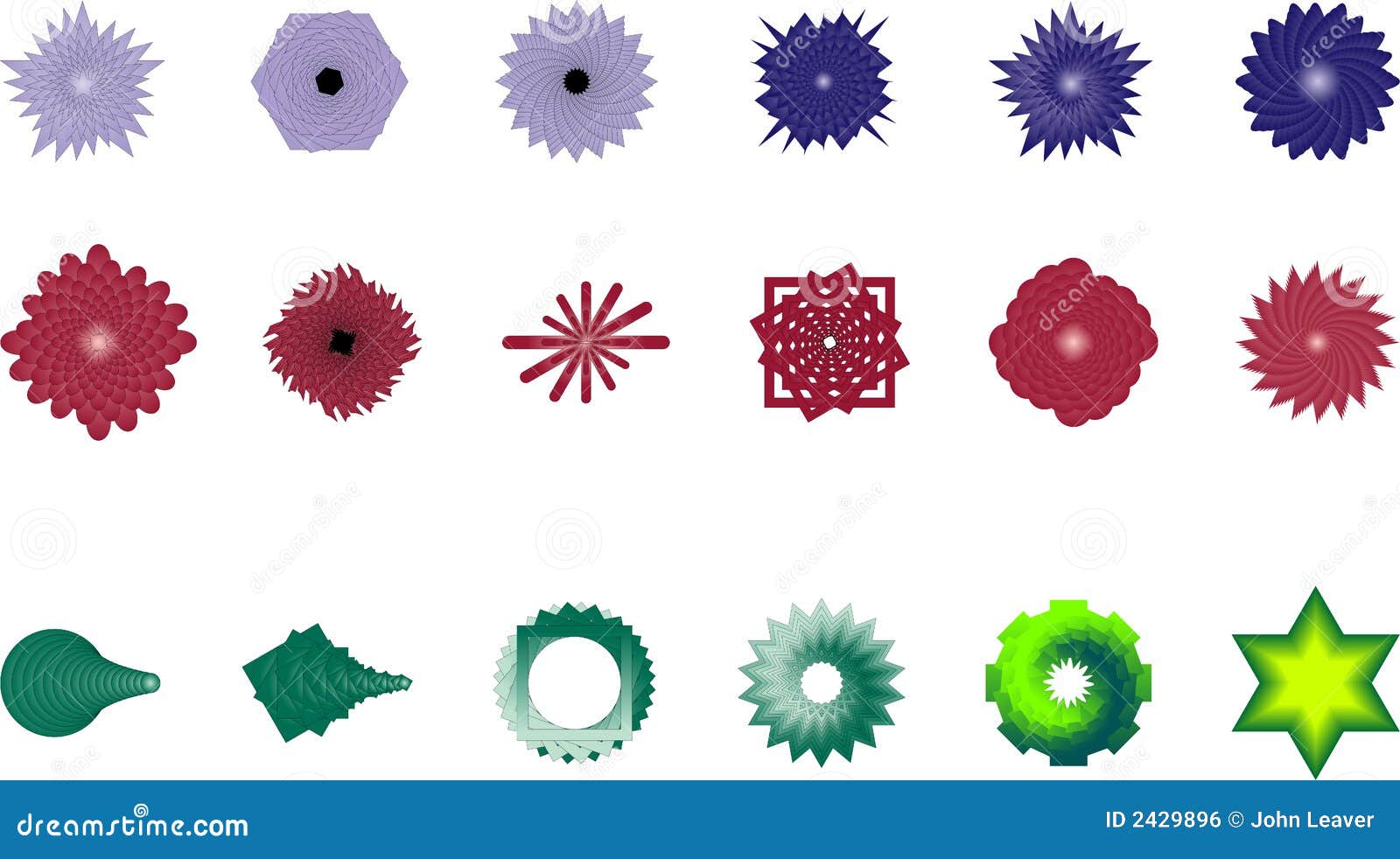 Mixed elements stock vector. Illustration of abstract - 2429896