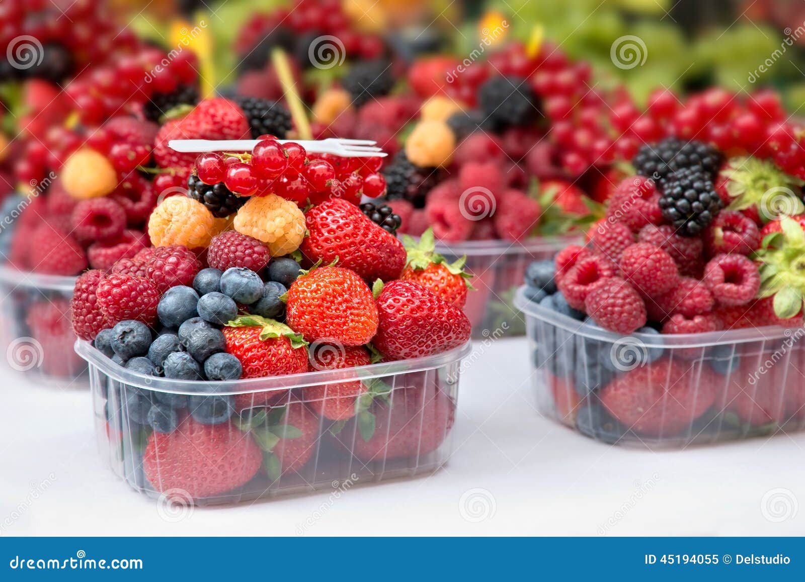 Mixed fresh berries stock image. Image of mixed, diet - 45194055