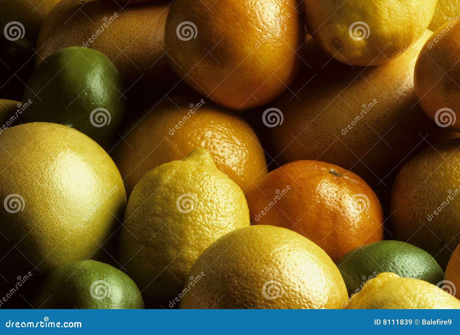 Mixed fresh citrus fruit stock image. Image of crops, nutrition - 8111839