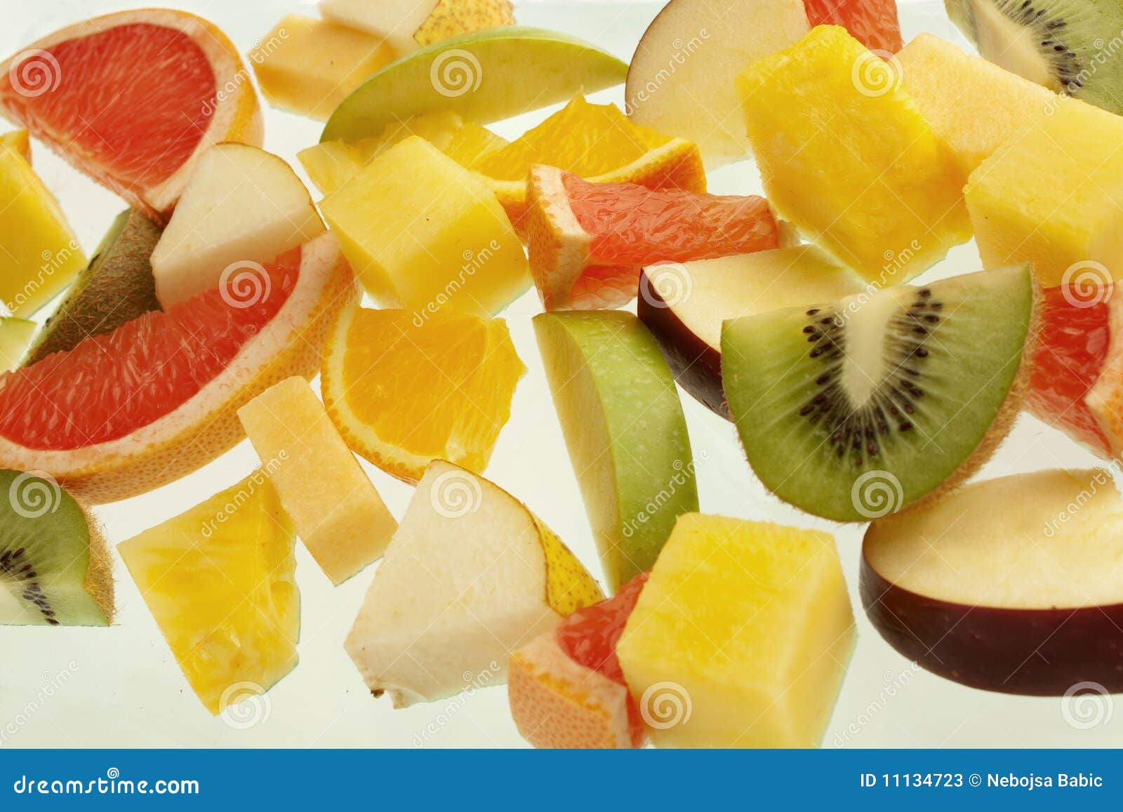 Mixed fresh fruit stock image. Image of serving, nutritious - 11134723