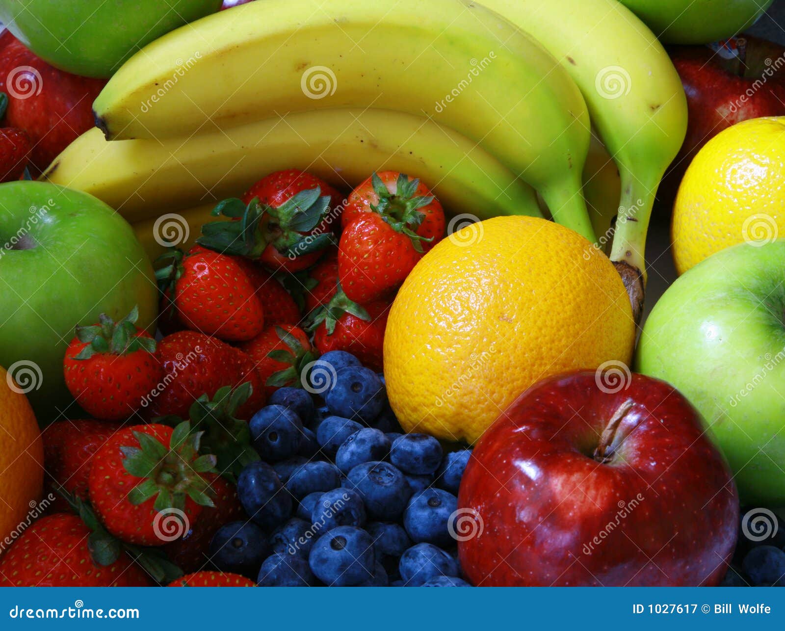 Mixed Fruit stock image. Image of green, blueberry, ripe - 1027617