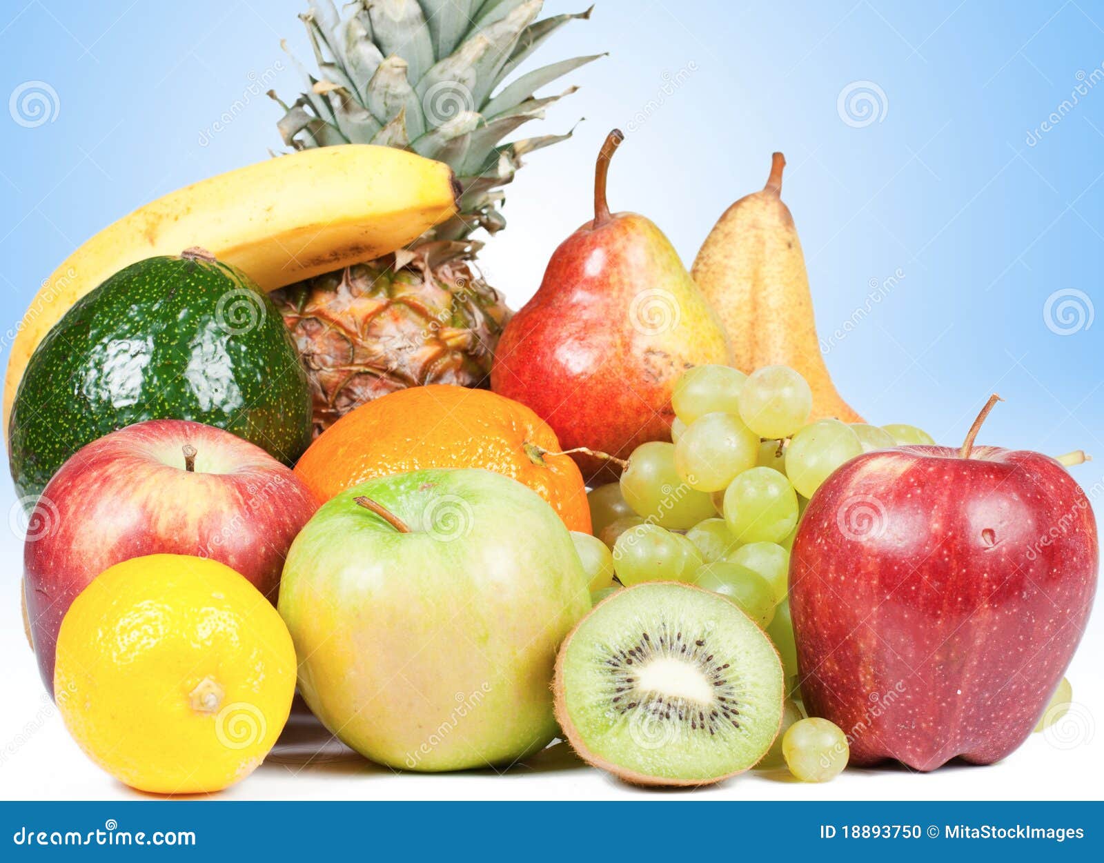 Mixed fruit stock photo. Image of assortment, collection - 18893750