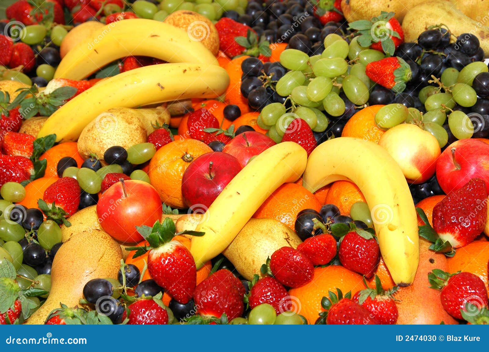 Mixed Fruit Selection Stock Photography | CartoonDealer.com #60825398