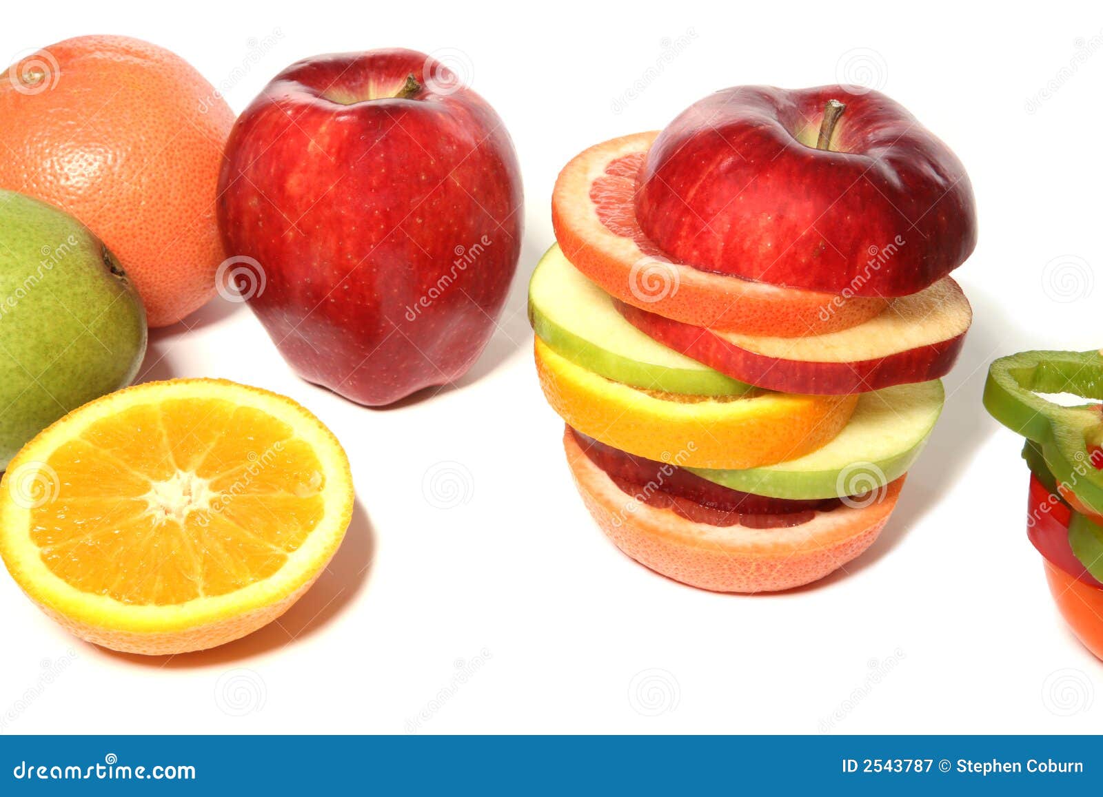 Mixed Fruit stock image. Image of slice, grapefruit, orange - 2543787