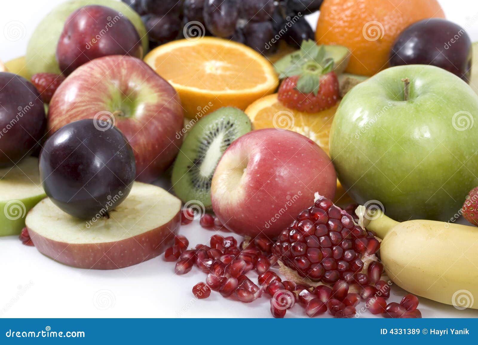 Mixed fruit stock image. Image of colorful, fresh, natural - 4331389