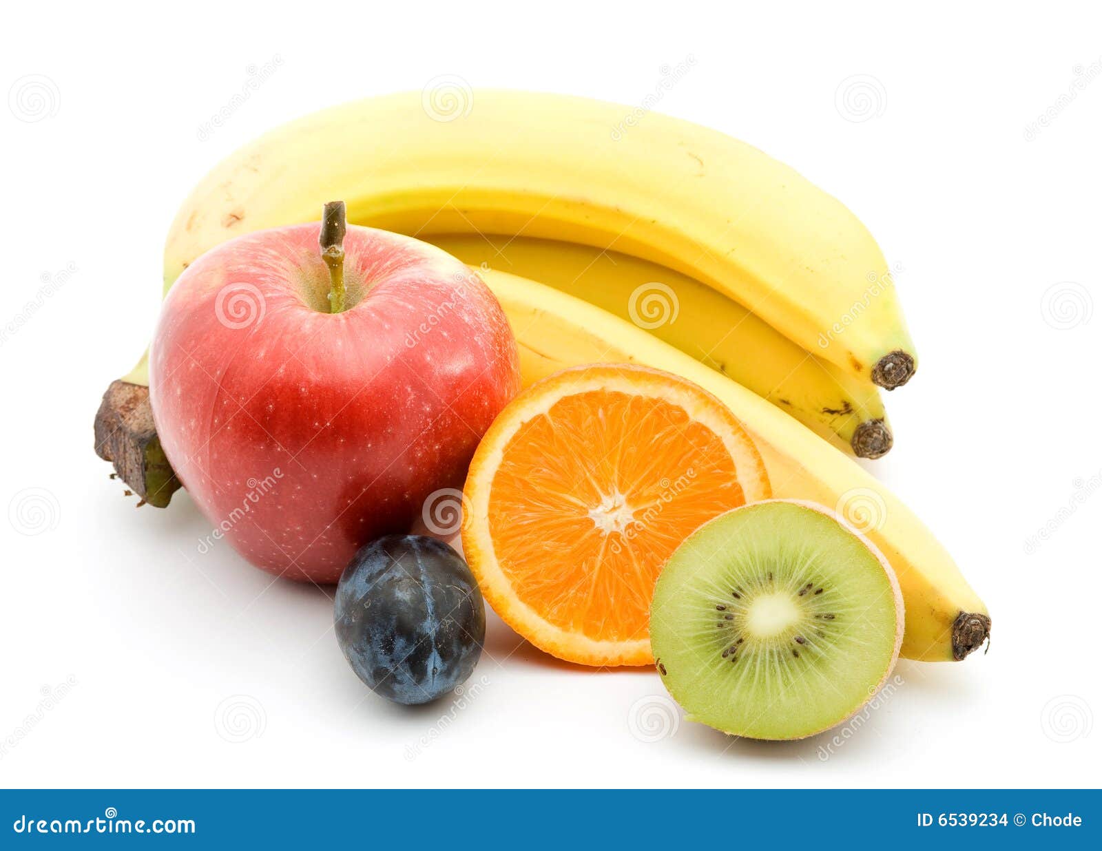 Mixed fruit stock photo. Image of plum, fruit, orange - 6539234
