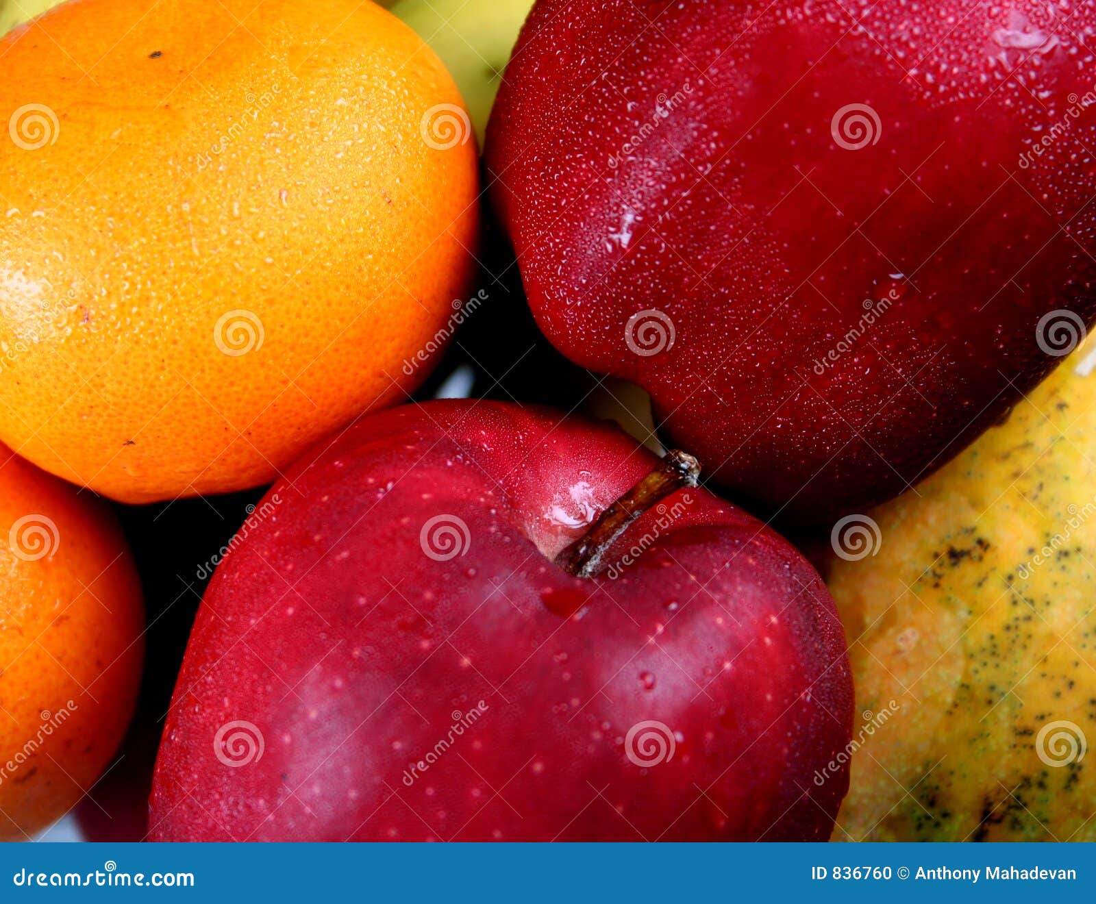 Mixed fruit stock photo. Image of banana, breakfast, dieting - 836760