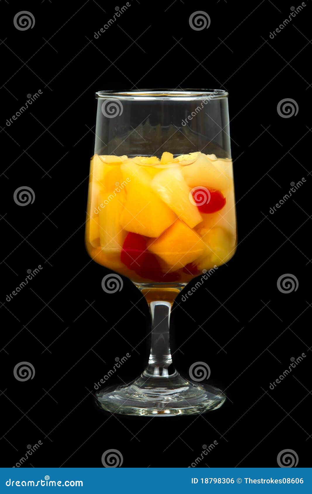 Mixed Fruit Cocktail stock photo. Image of cocktail, papaya - 18798306