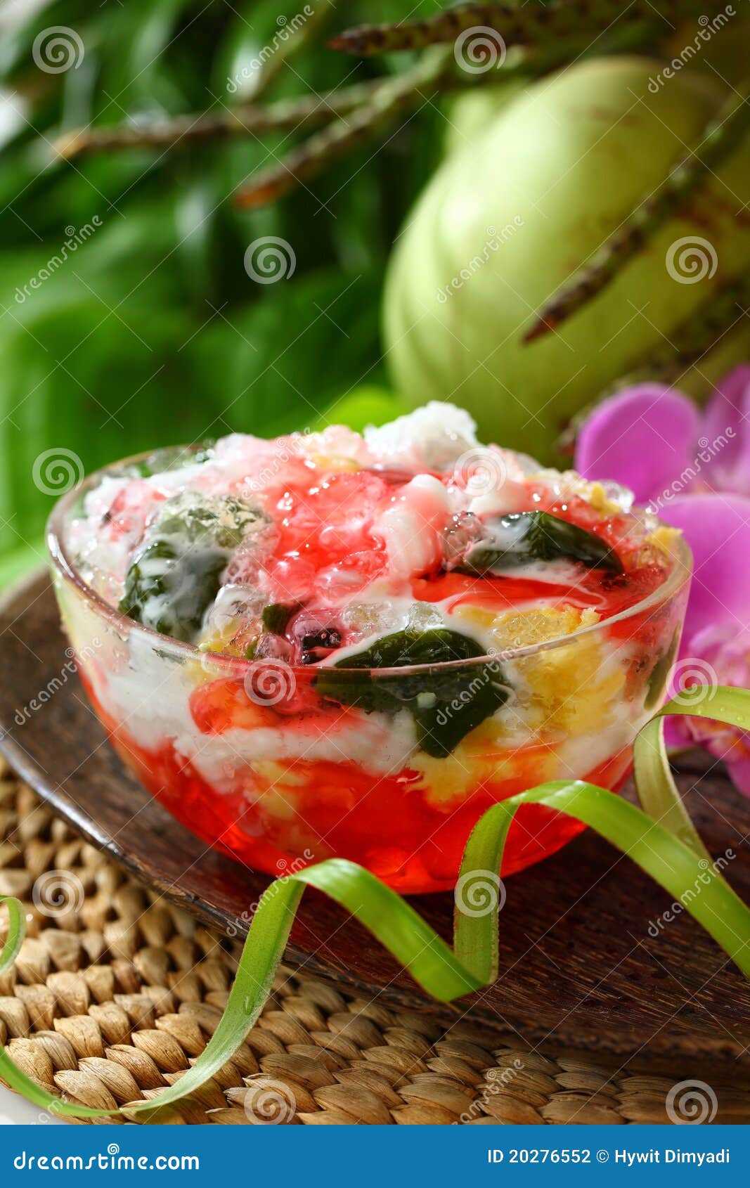 Mixed Fruit Dish (Es Campur) Stock Photo - Image of juice, milk: 20276552