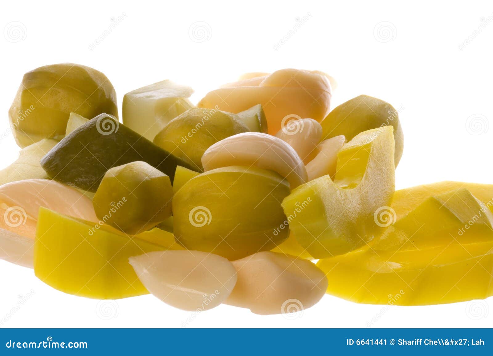Mixed fruit pickles stock image. Image of lemon, background - 6641441