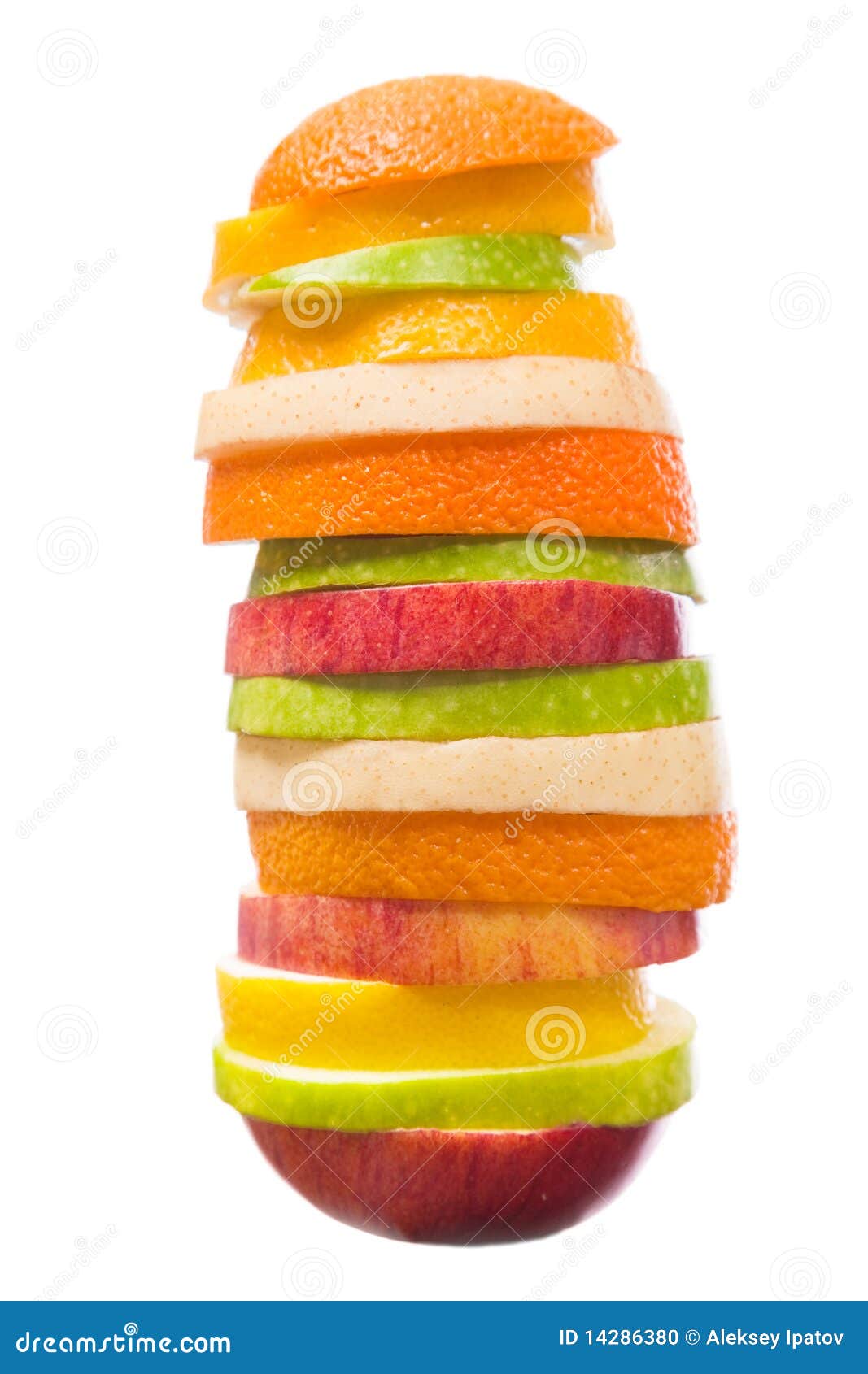 Mixed Fruit on White Background Stock Photo - Image of market, healthy ...