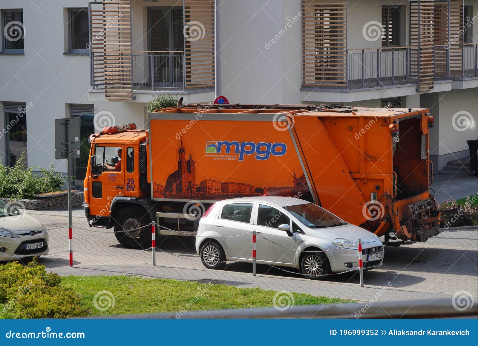 Mixed Garbage in Large Quantities in the Construction Container ...