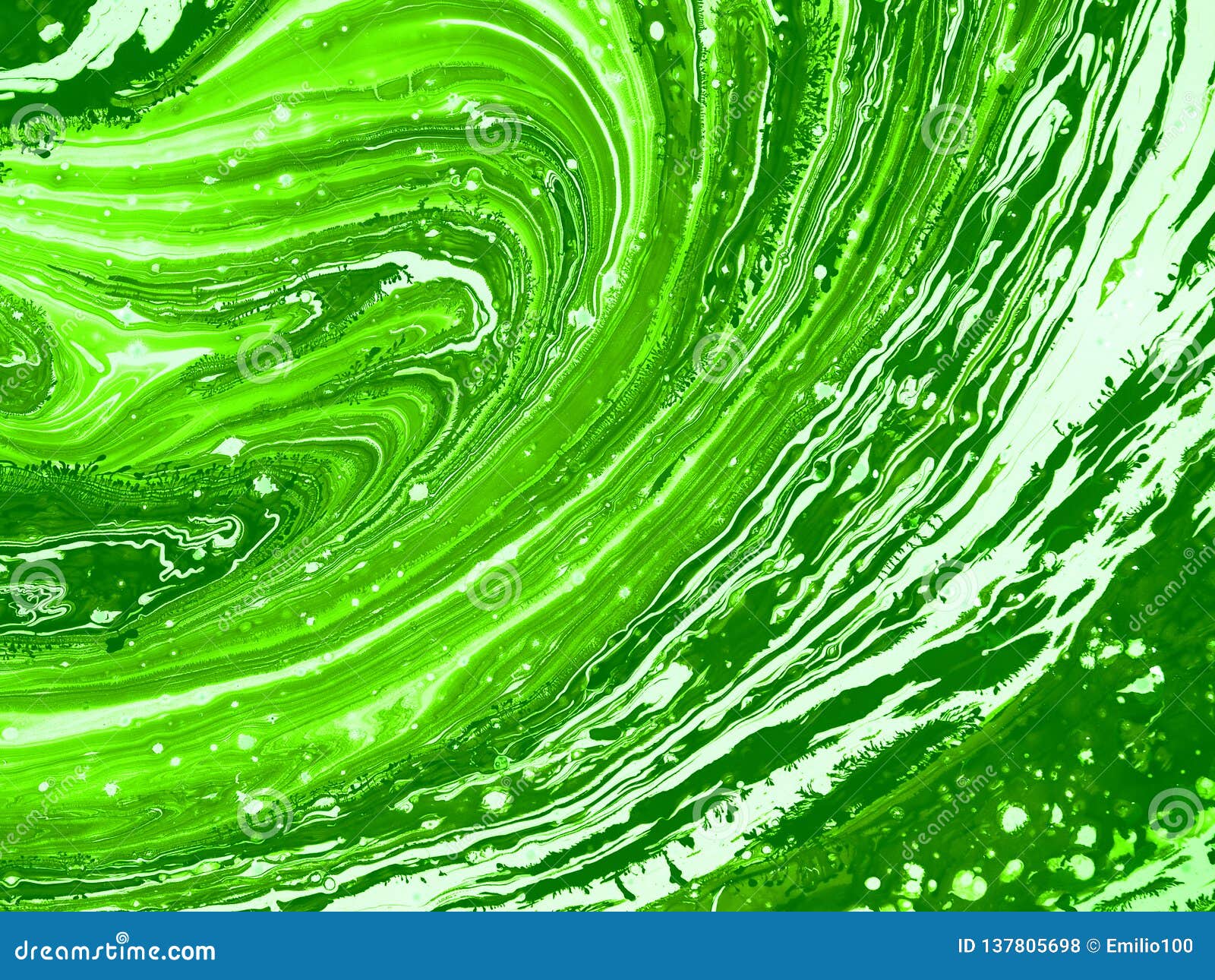 Mixed Green Paint Background Stock Photo - Image of canvas, colorful ...