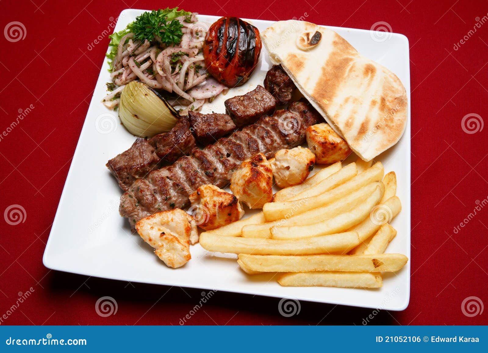 Mixed Grills stock photo. Image of chicken, beef, lebanese - 21052106