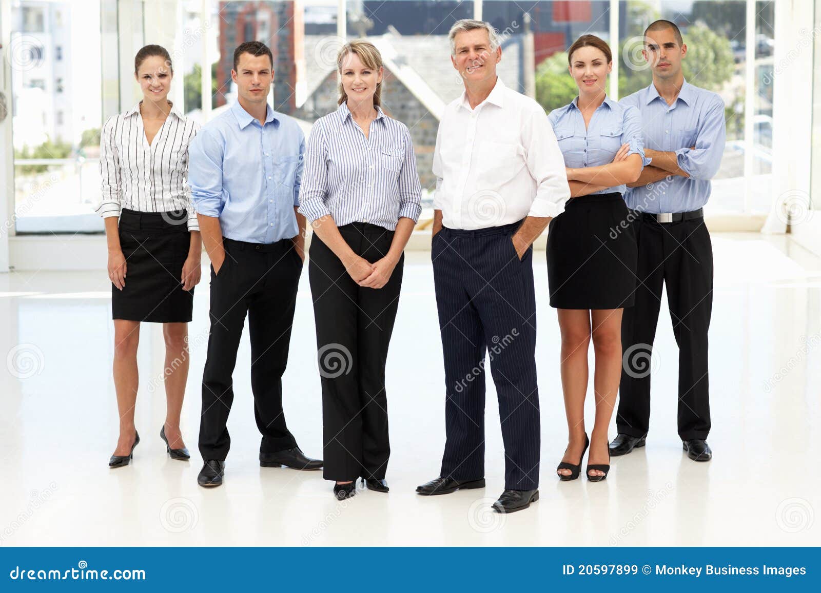 Mixed Group of Business People Stock Image - Image of people, happy ...