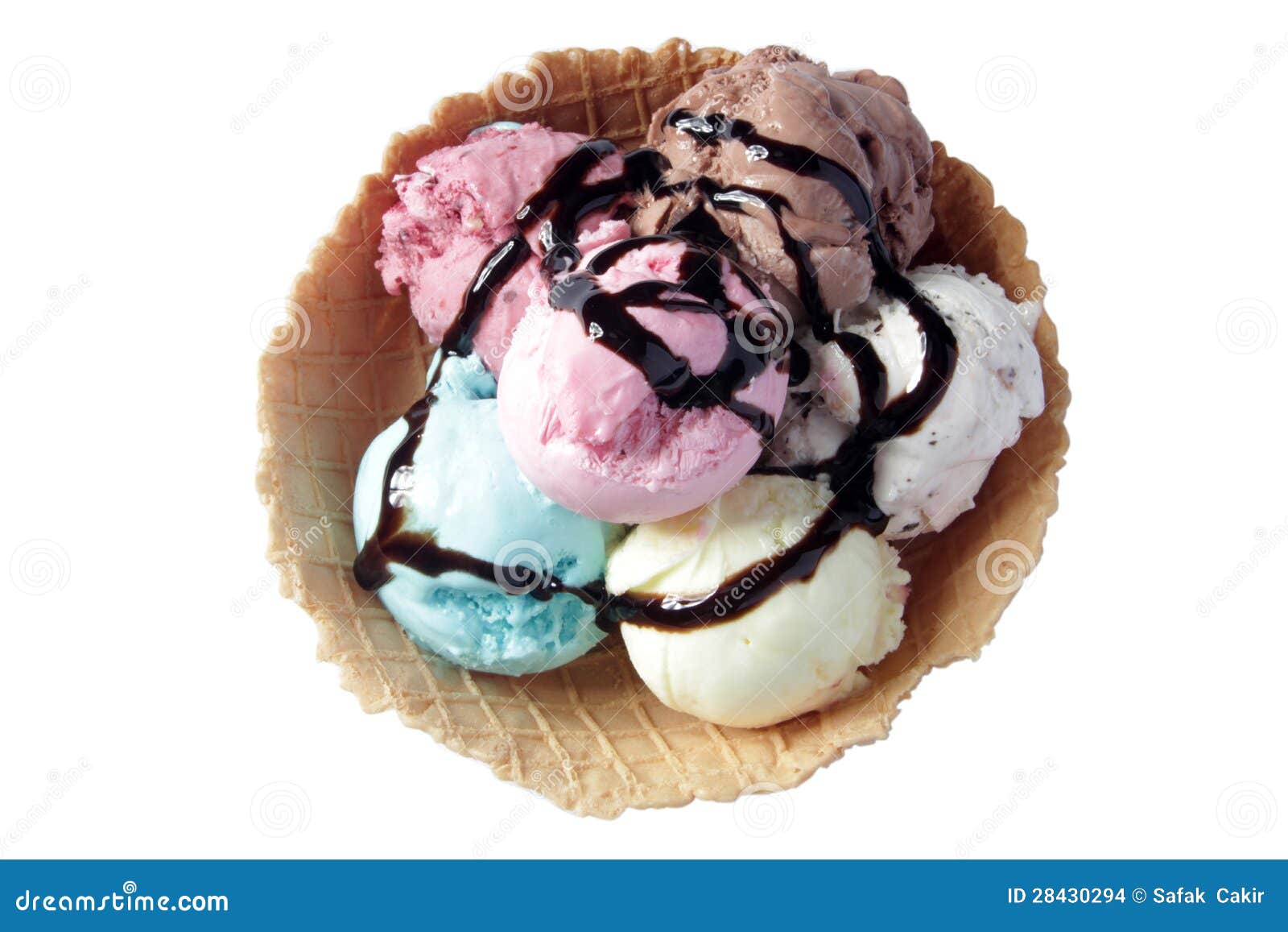 Mixed ice cream stock photo. Image of cold, freshness - 28430294