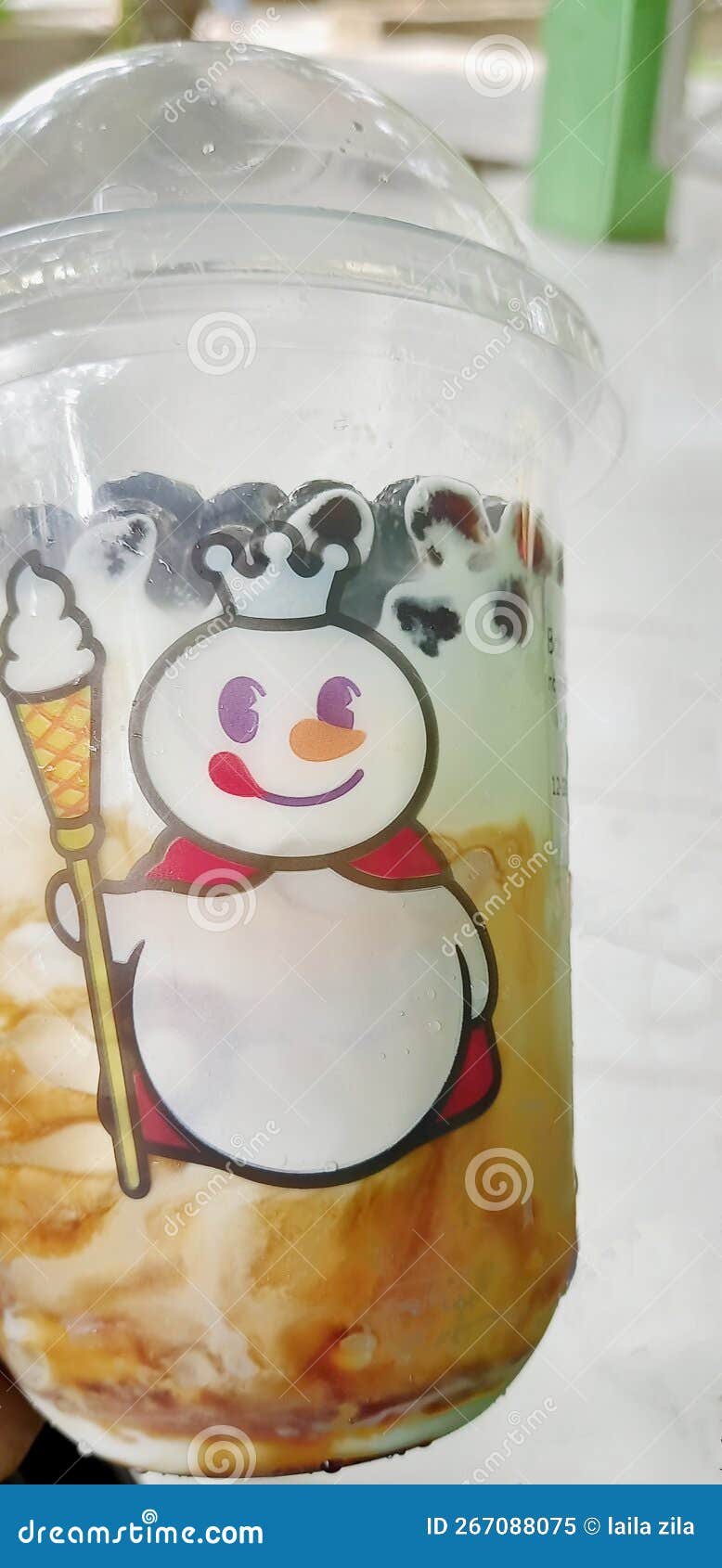 MIXUE, Ice Cream & Tea, Variant Boba Sundae Stock Image - Image of ...