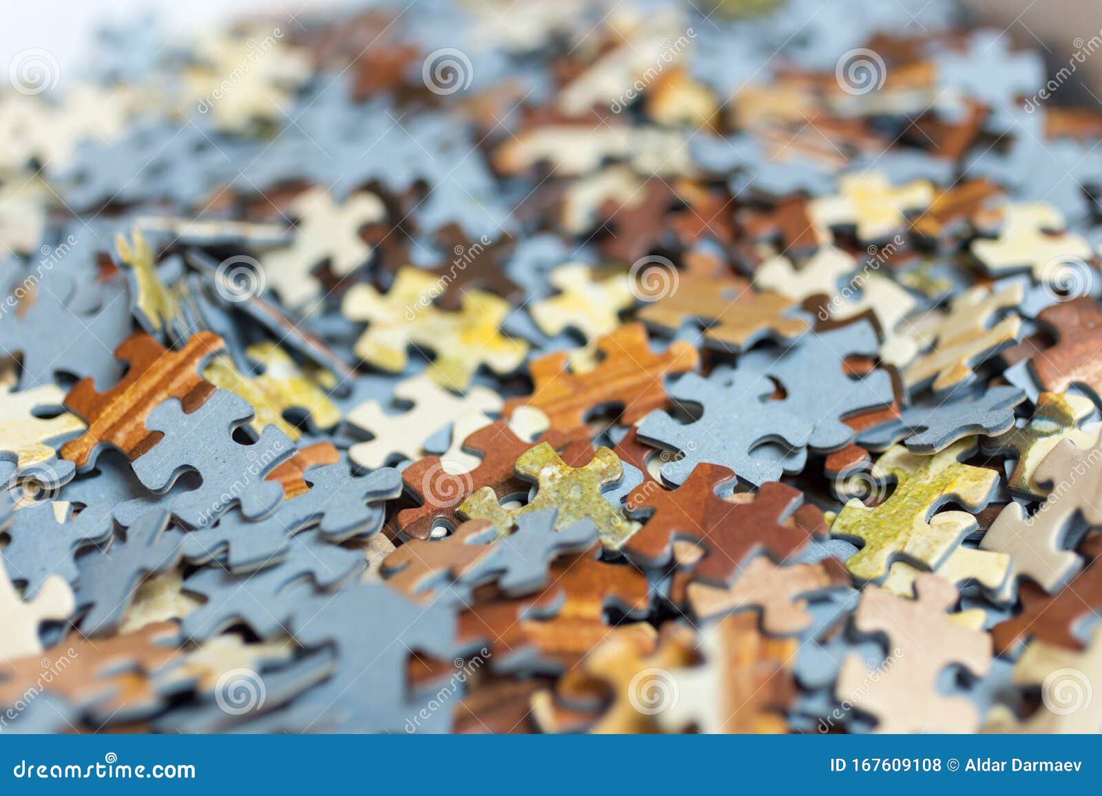Mixed Jigsaw Puzzle Pieces Background, Macro Close Up Stock Photo ... Mixed Jigsaw Puzzle Pieces Background, Macro Close Up Stock Photo ...