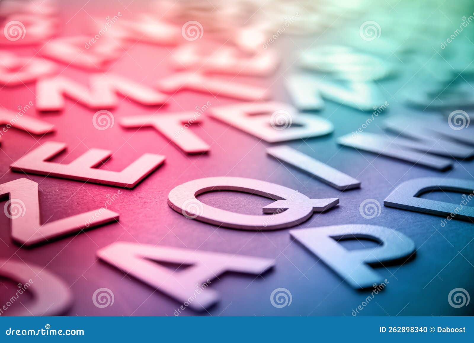 Mixed Letters Pile Closeup Photo Stock Photo - Image of jumbled, stack ...