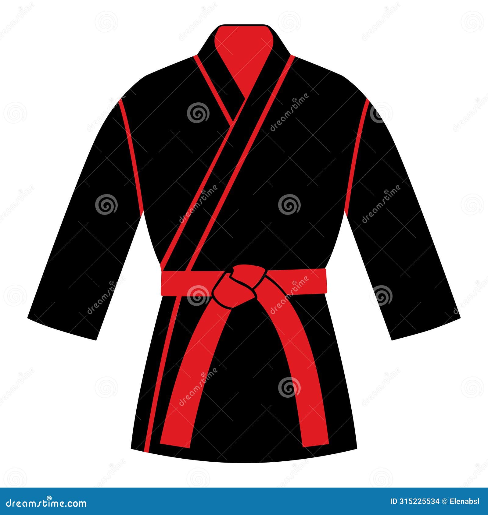Mixed Martial Arts Equipment: Karate Jacket Stock Vector - Illustration ... Mixed Martial Arts Equipment: Karate Jacket Stock Vector - Illustration ...