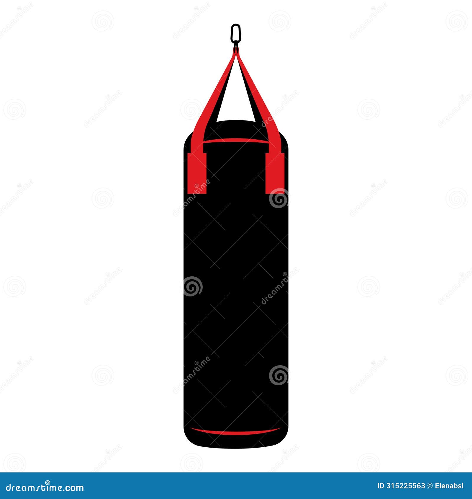 Mixed Martial Arts Equipment: Punching Bag Stock Vector - Illustration ... Mixed Martial Arts Equipment: Punching Bag Stock Vector - Illustration ...