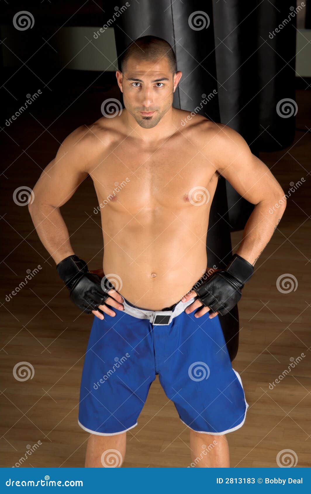 Mixed Martial Arts Fighter stock image. Image of shorts - 2813183