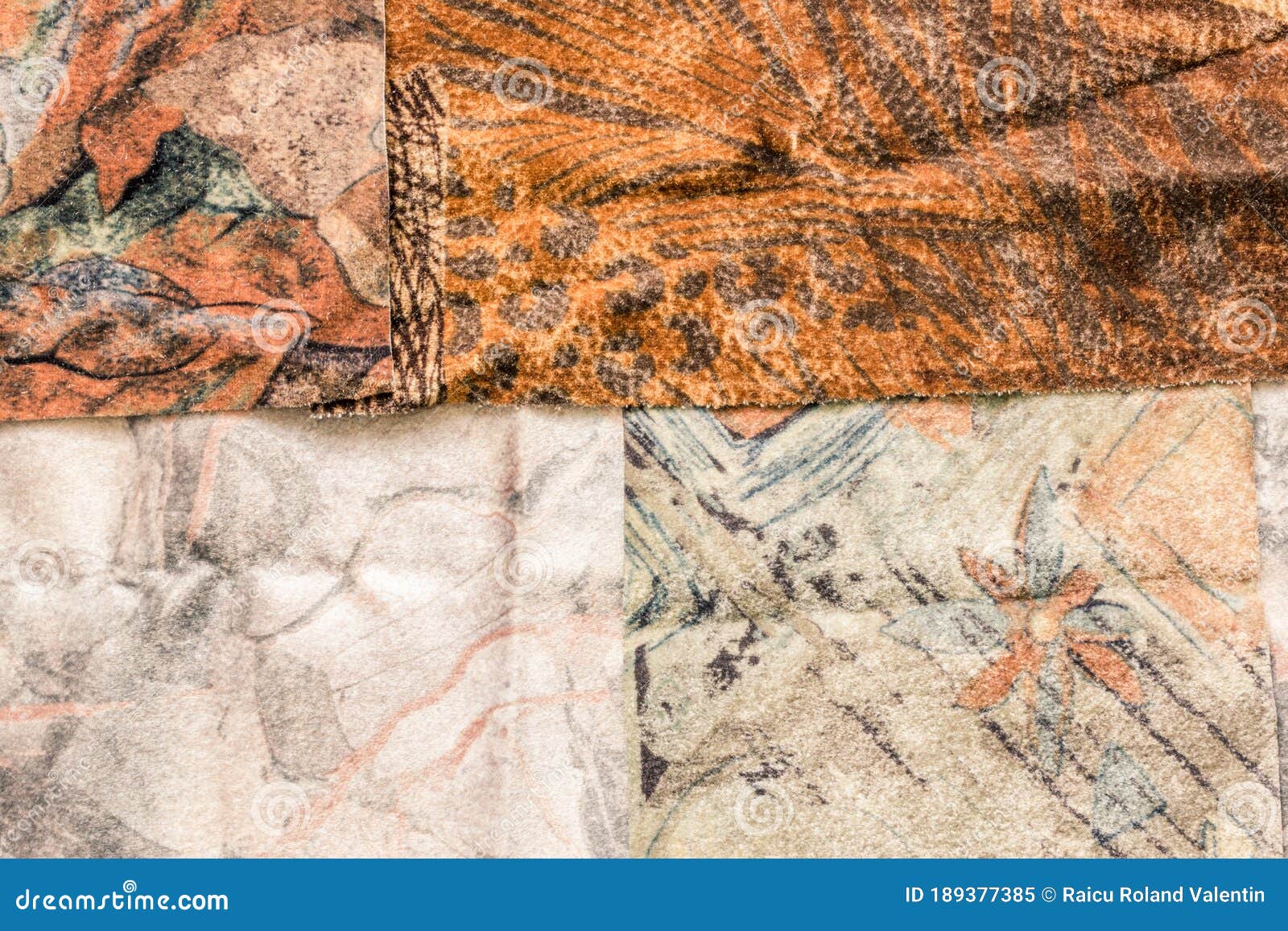 Mixed Materials with Pattern Stock Image - Image of cloth, background ...