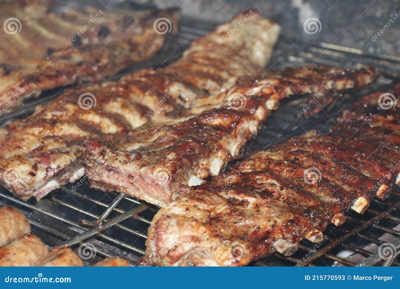 Mixed meat stock image. Image of lawn, delicious, meat - 215770593