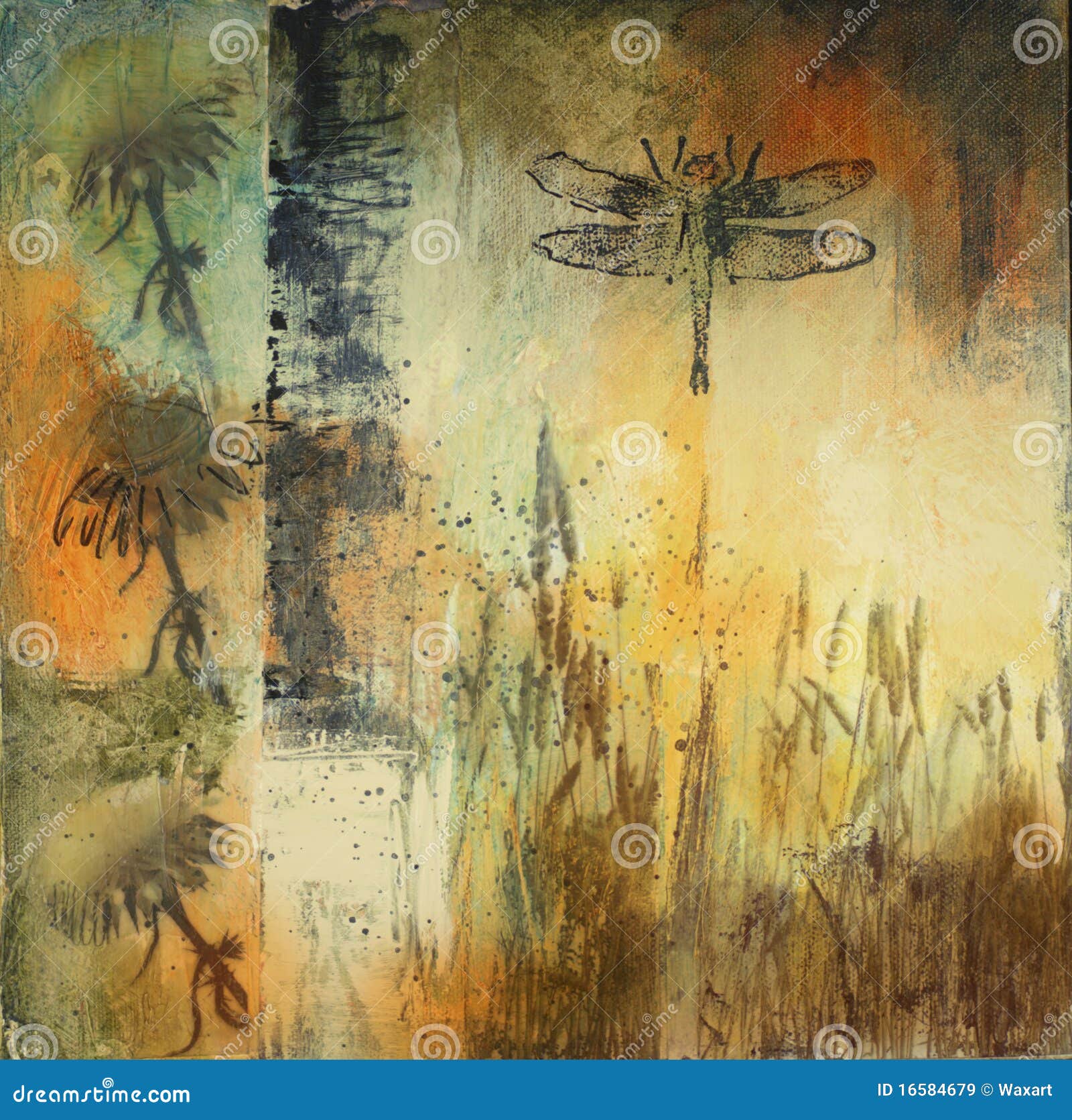 Reeds Royalty-Free Stock Image | CartoonDealer.com #48819946