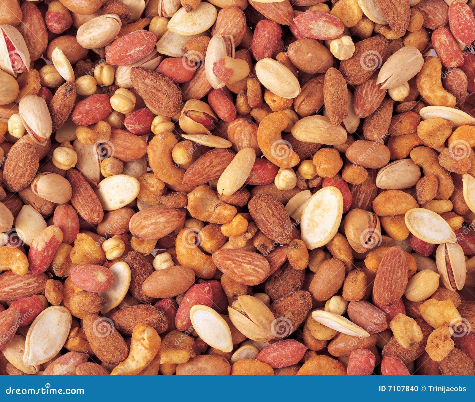 Mixed Nuts stock photo. Image of cashewnut, pistachio - 7107840