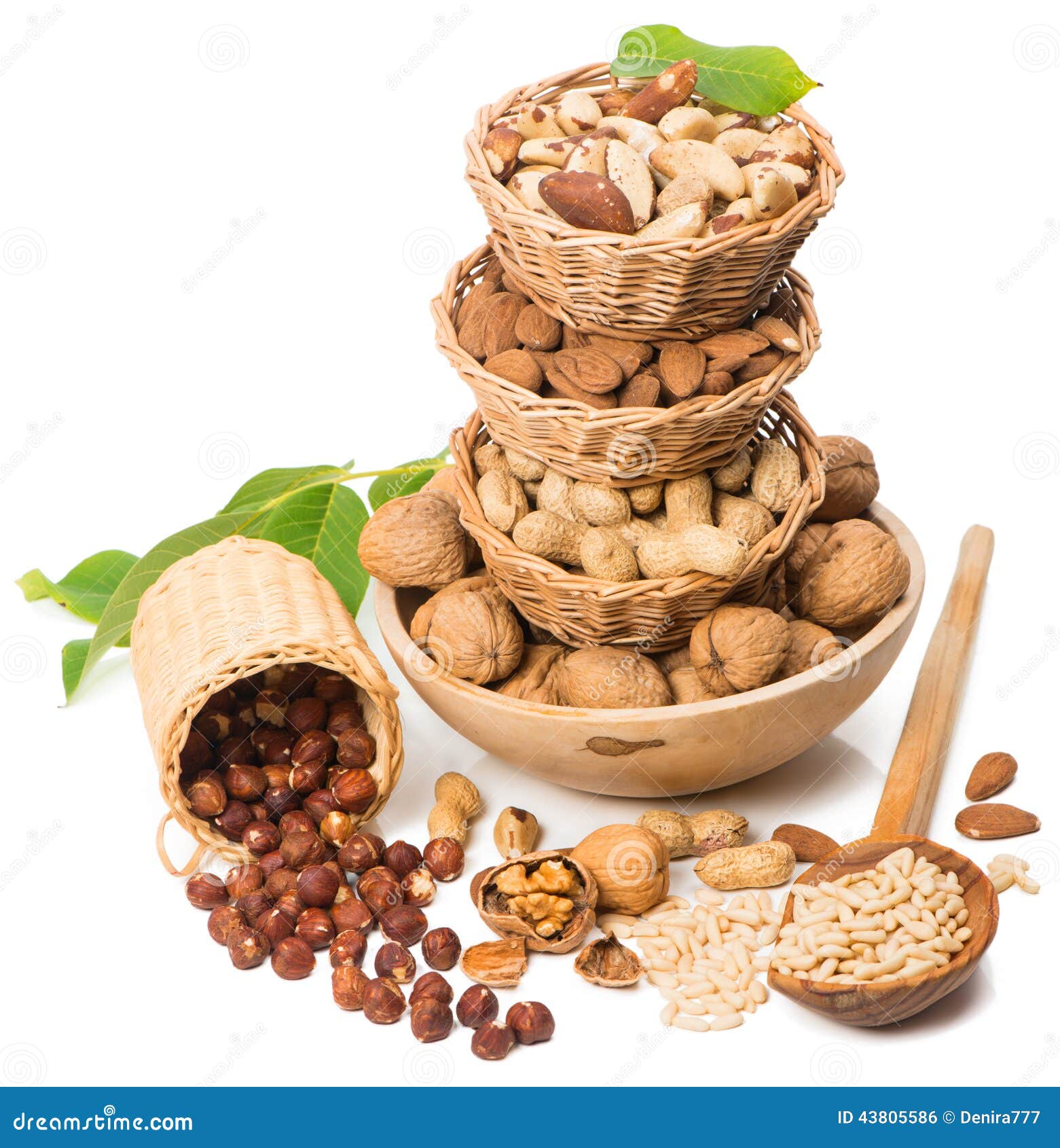 Mixed nuts stock photo. Image of assortment, white, kind - 43805586