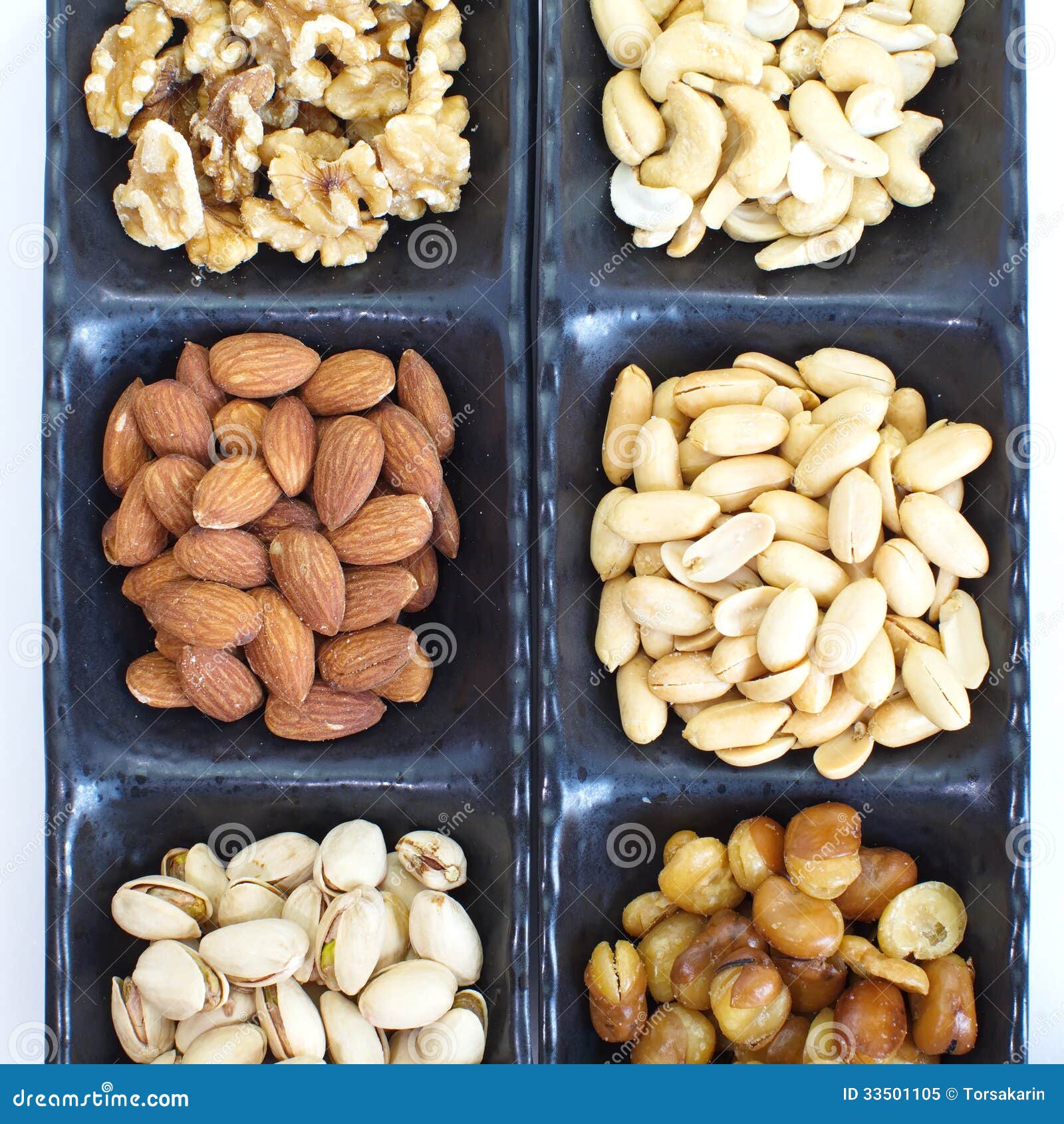 Mixed nuts stock image. Image of organic, healthy, snack - 33501105