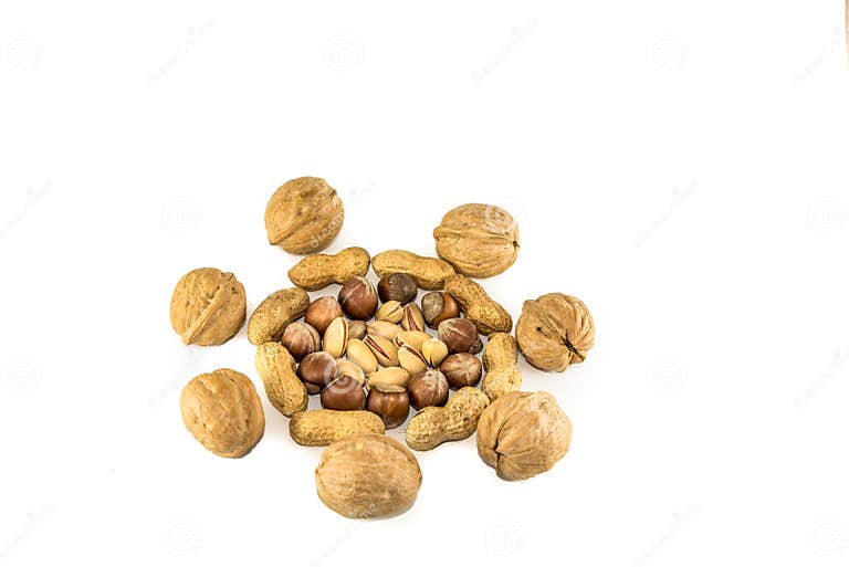 Mixed nuts stock photo. Image of pattern, kernel, horizontal - 101219512