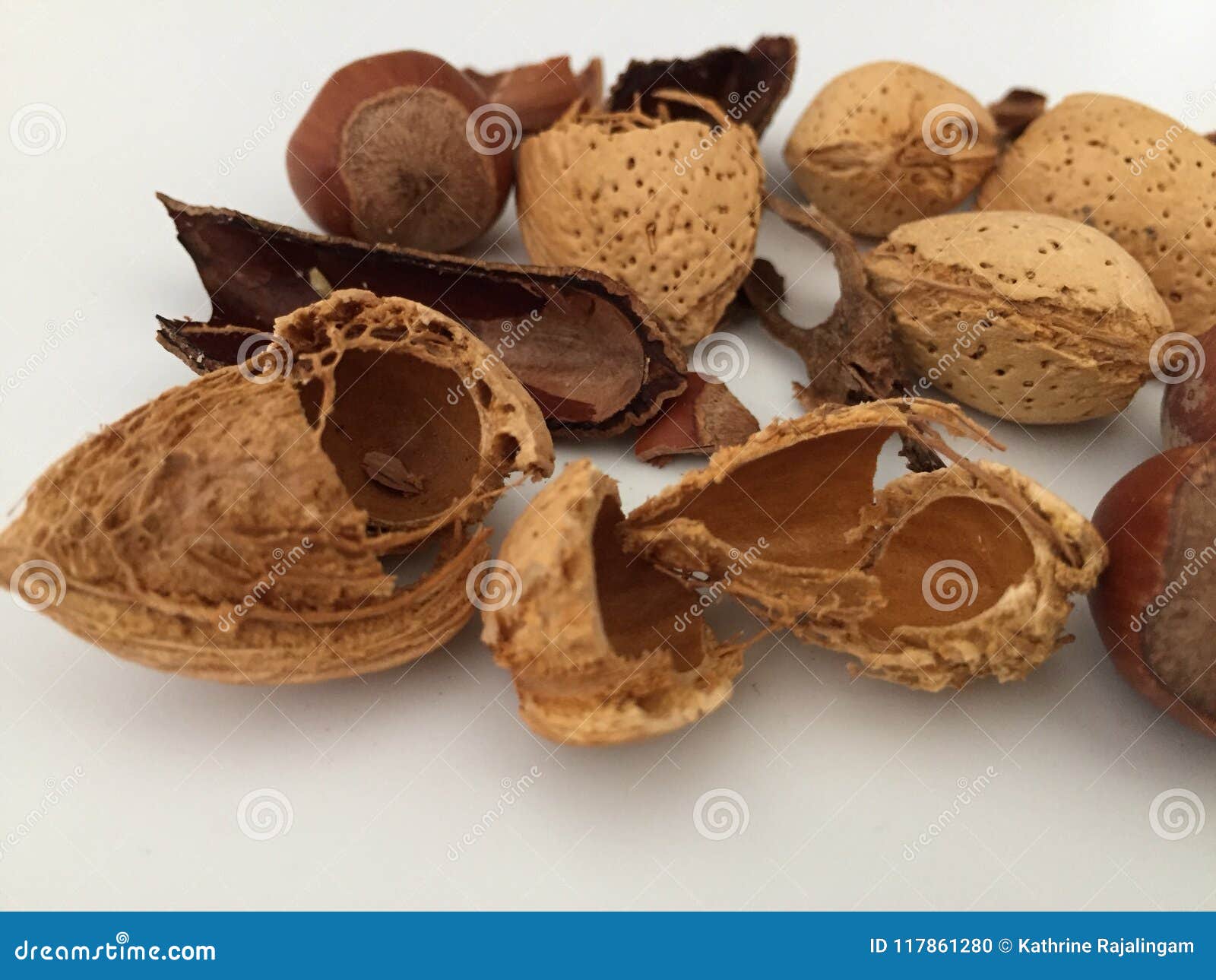 Mixed Nuts stock photo. Image of mixed, edible, shell - 117861280