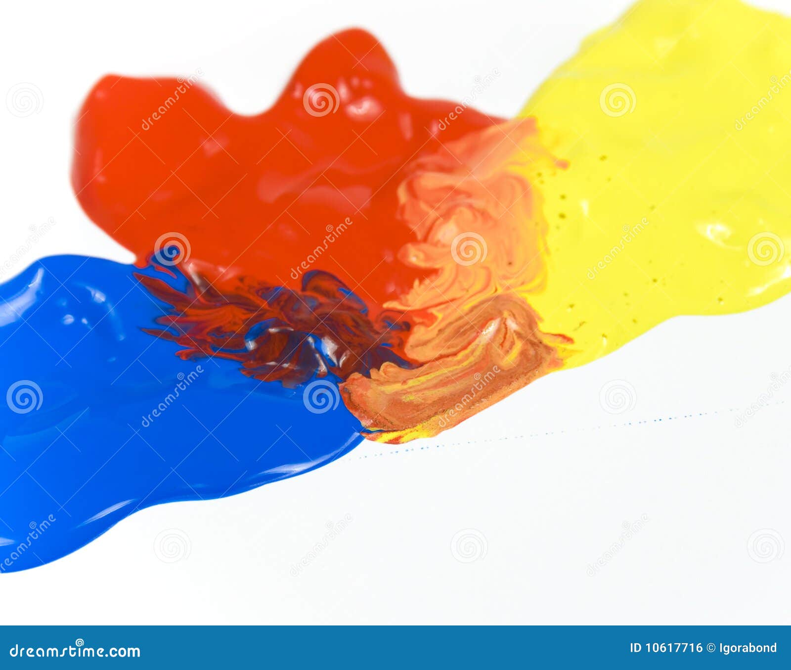 Mixed paints stock photo. Image of interaction, distorted - 10617716