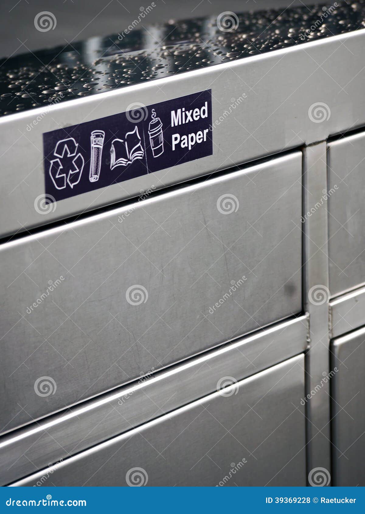 Mixed Paper Recycling stock photo. Image of recycling - 39369228