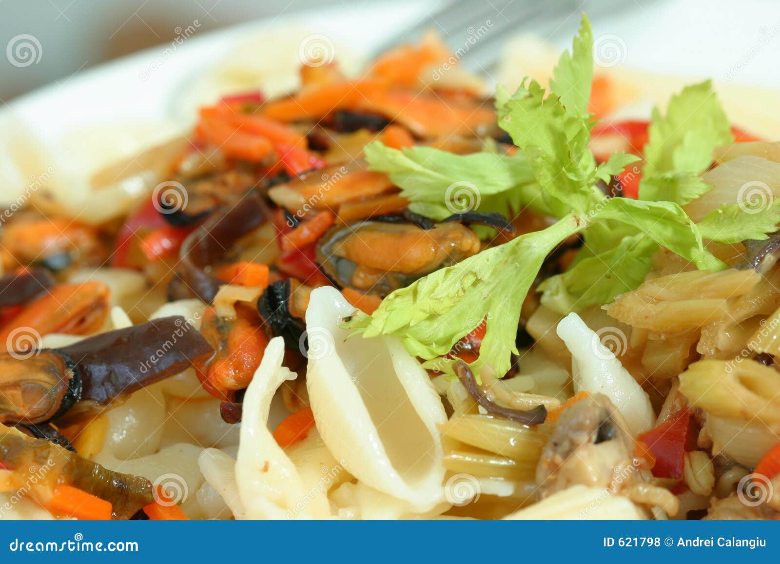 Mixed pasta stock photo. Image of hunger, eclectic, mediterranean - 621798
