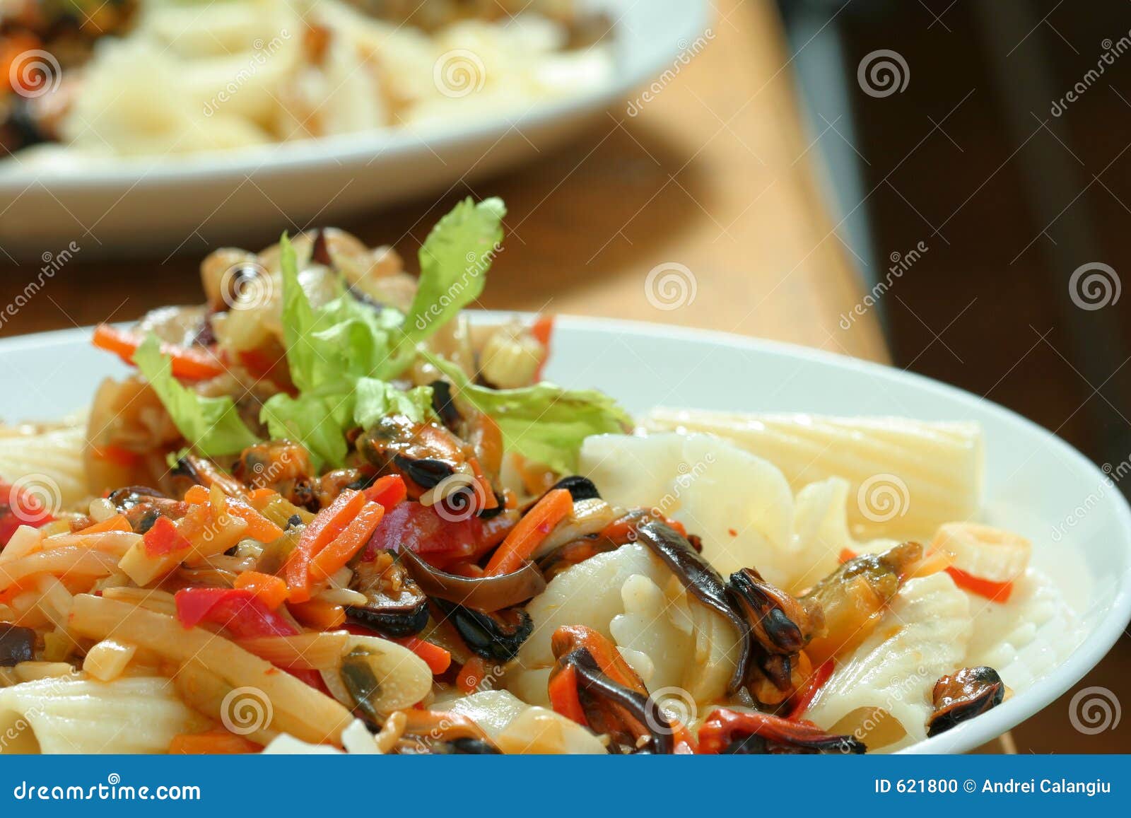 Mixed pasta stock photo. Image of fusili, gnocchi, beef - 621800