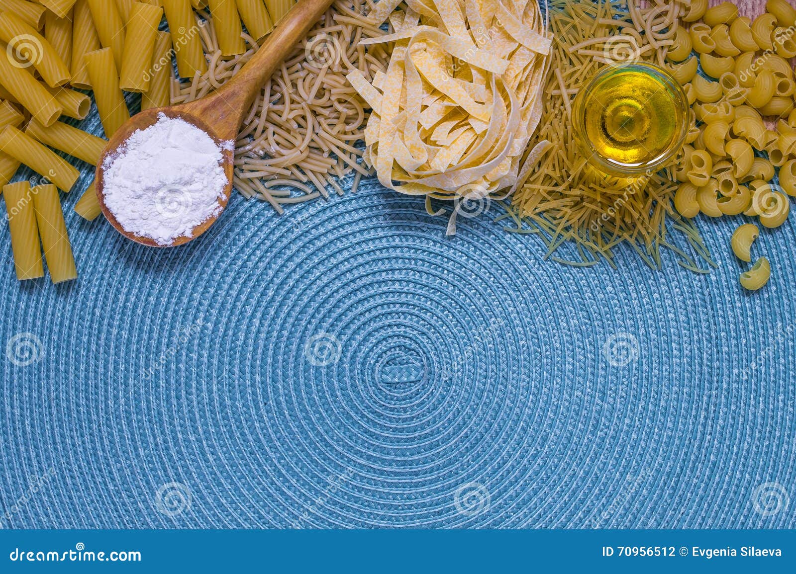 Mixed pasta stock photo. Image of group, border, pasta - 70956512